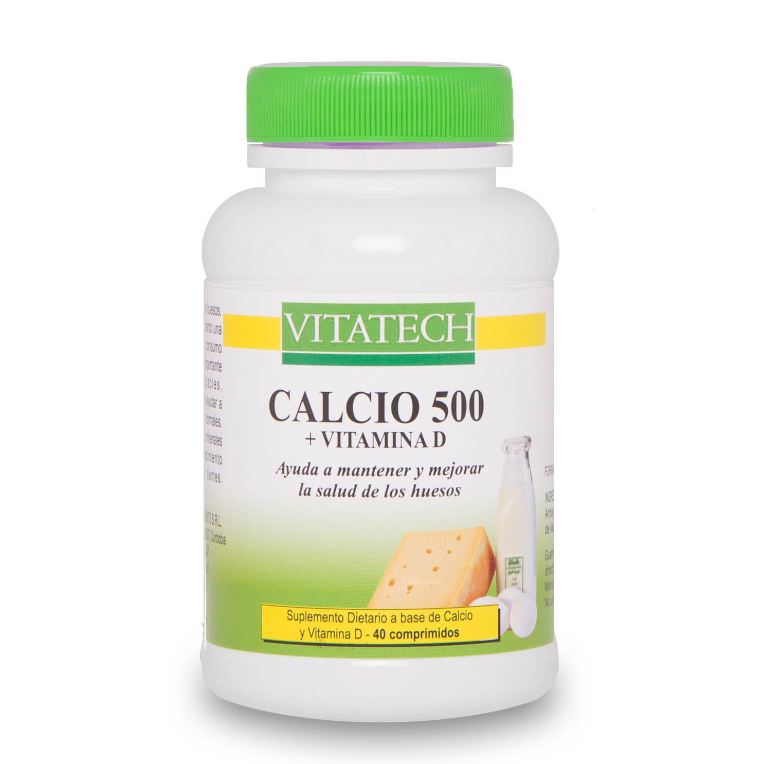 Vitatech Calcio 500 + Vitamina D - Vitatech