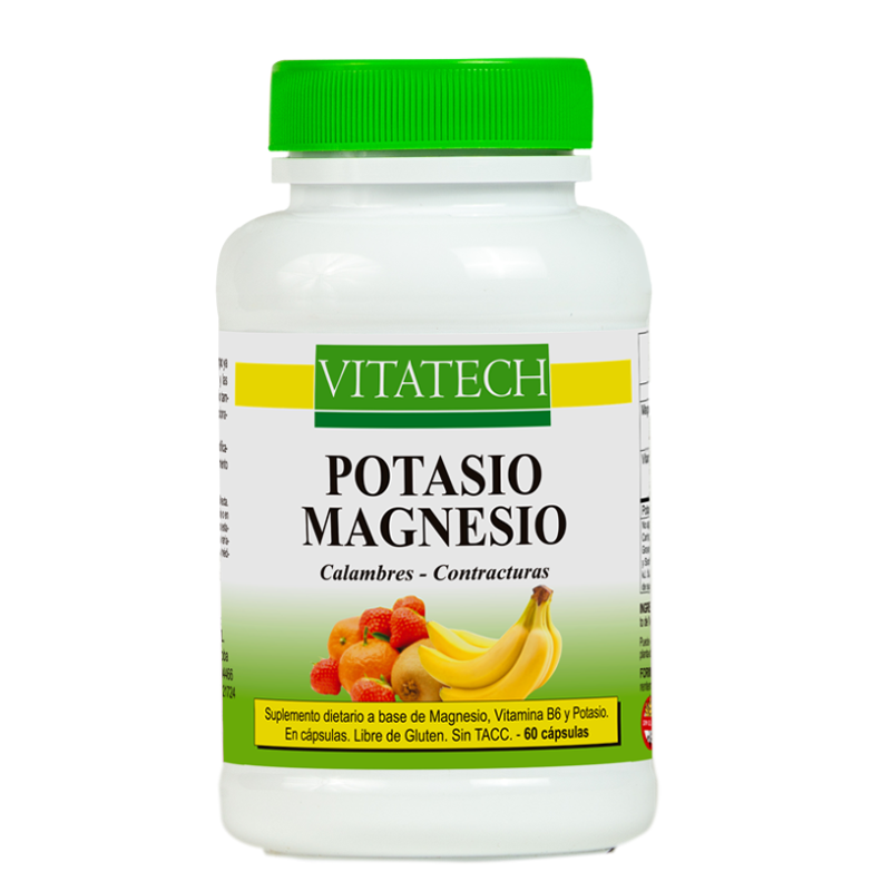 Vitatech Potasio - Magnesio x 60 cápsulas - Vitatech